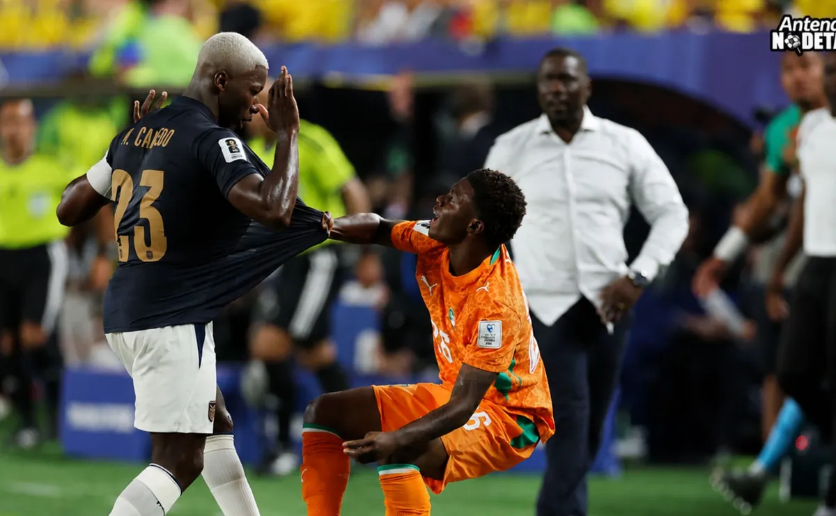 Caicedo abraça rival e cena viraliza na Copa do Mundo 2026 | Antenados